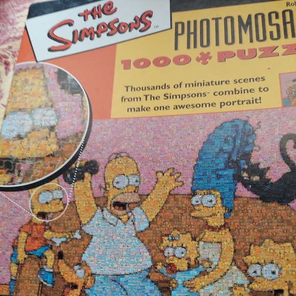runaway technology | Games | The Simpsons Photomosaics Puzzle K Pcs By ...